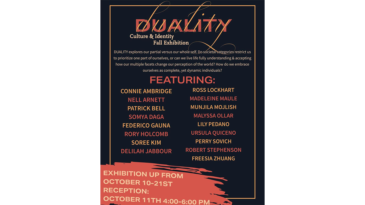 Duality Exhibition Reception | MICA