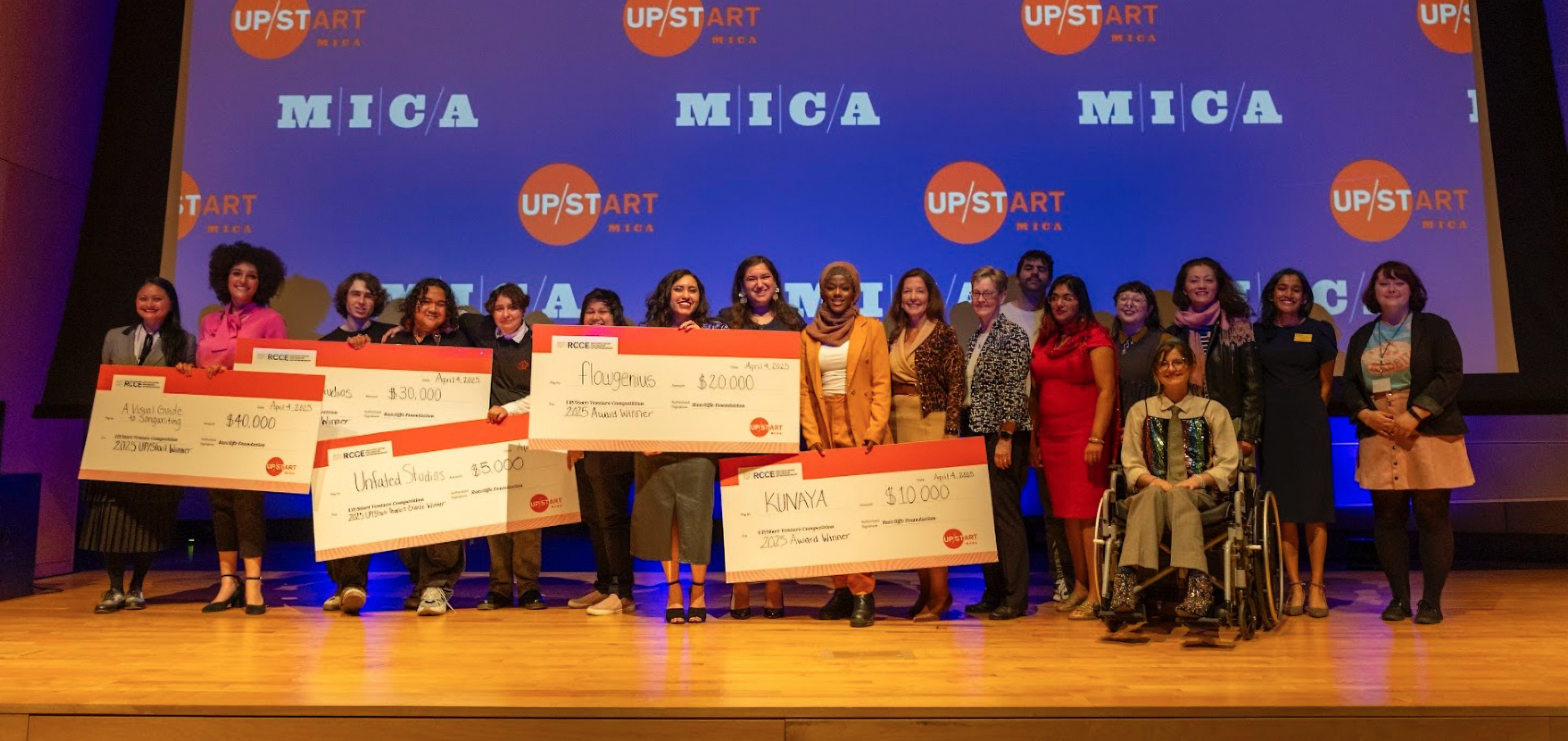 MICA's Ratcliffe Center for Creative Entrepreneurship Awards Over 100k at 2025 UP/Start Finale ...