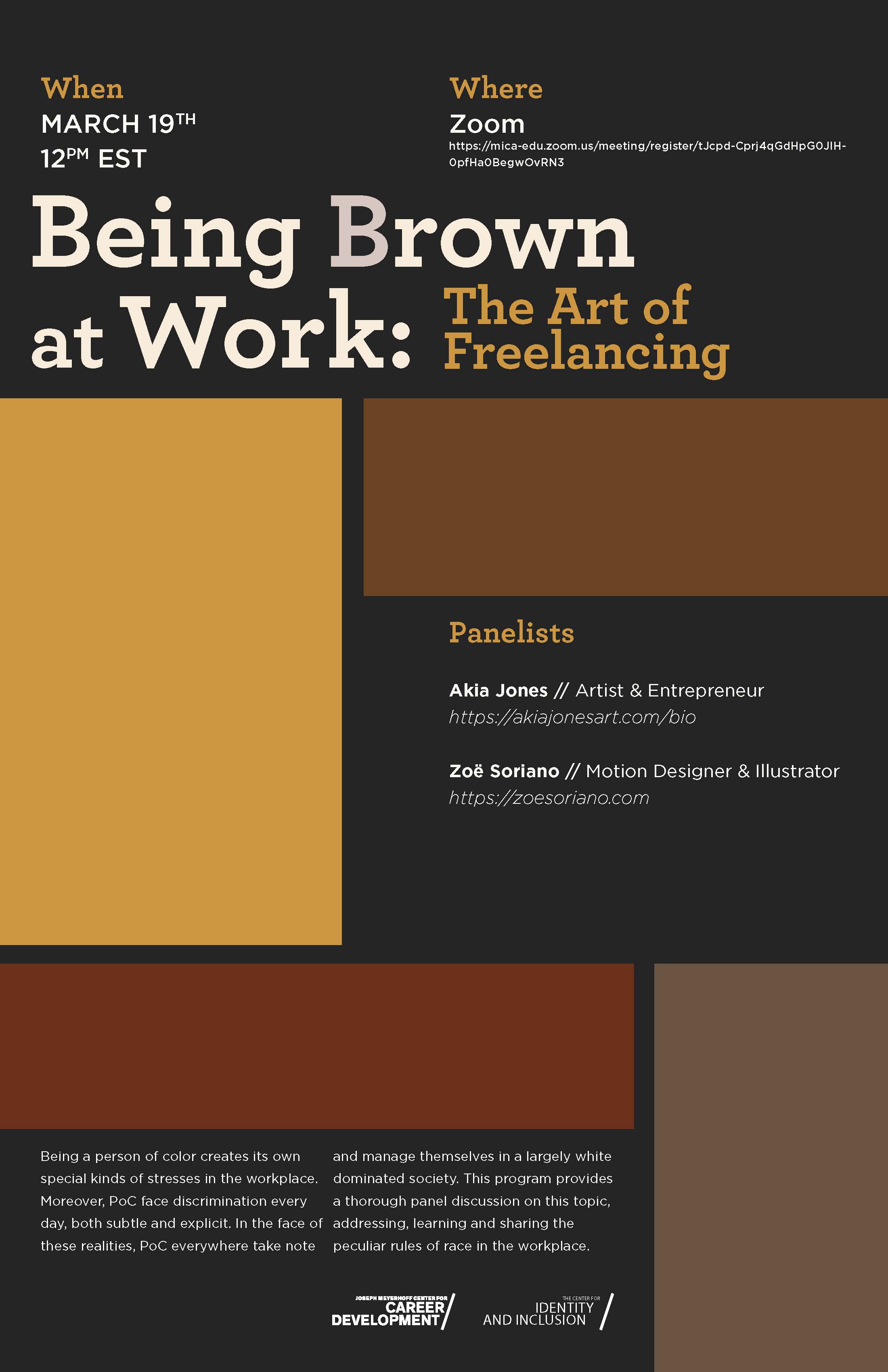 Being Brown at Work // The Art of Freelancing | MICA