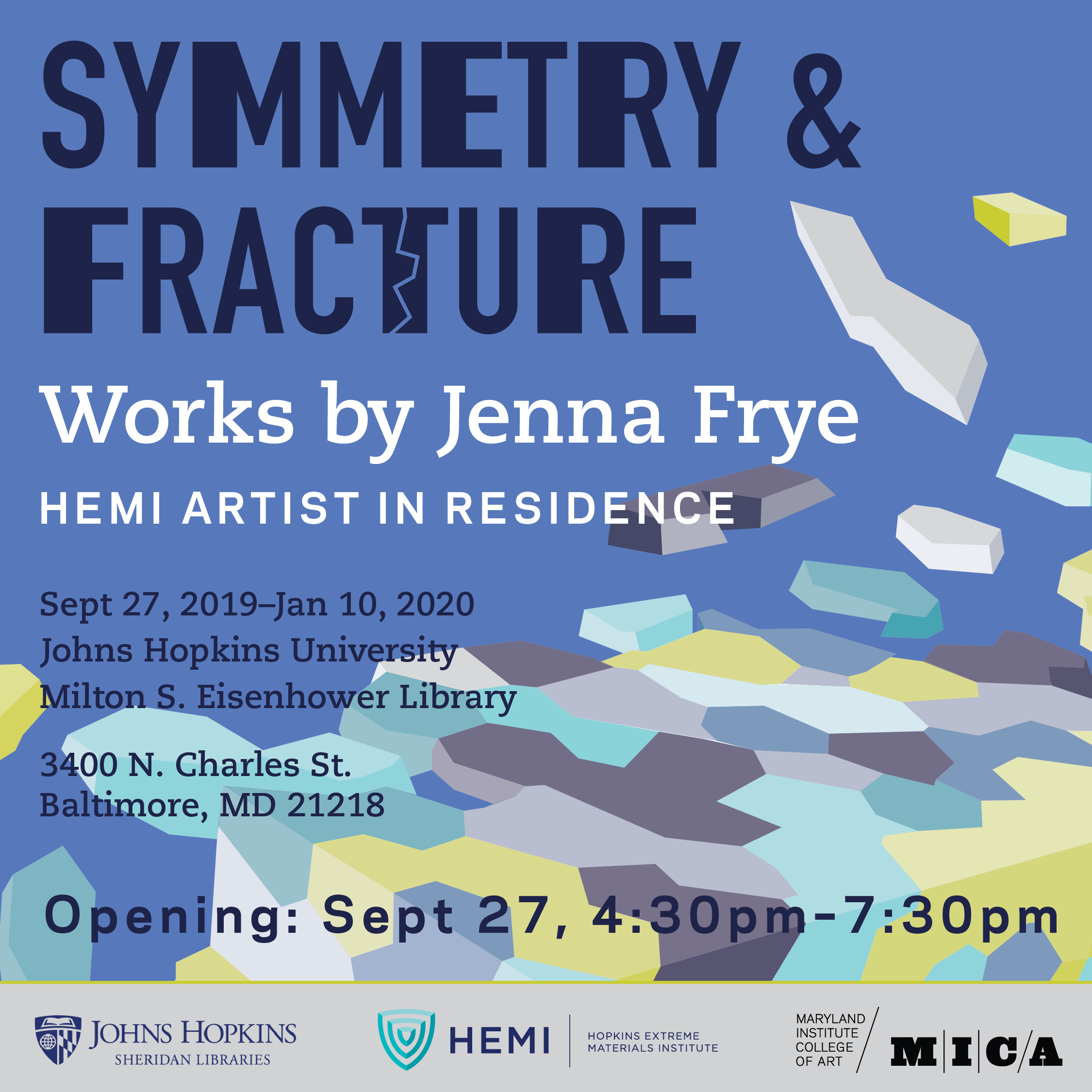 Reception: Symmetry & Fracture | MICA